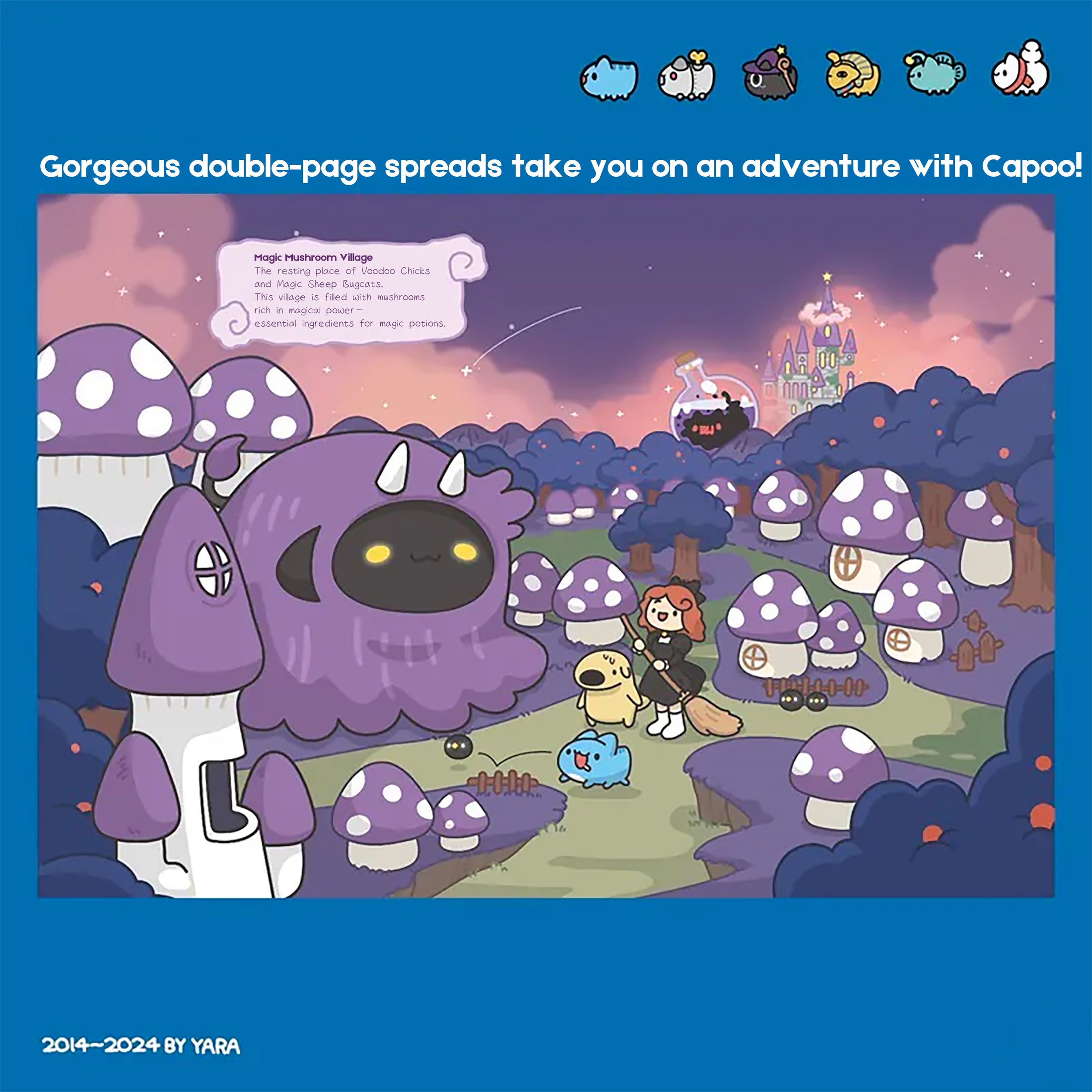 The Adventures of Bugcat World (English eBook) – Bugcat Capoo Store